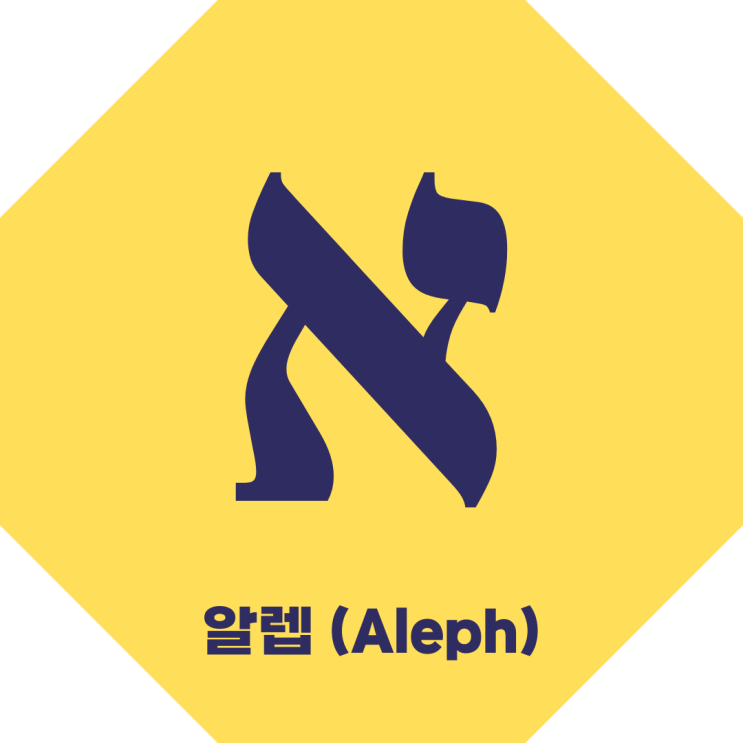 [알파벳] 1. 알렙 (Aleph) : 네이버 블로그