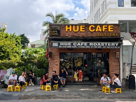 현지인 커피 맛집 호치민 2군 타오디엔 카페 후에 카페 로스터리 HUE CAFE ROASTERY : 네이버 블로그