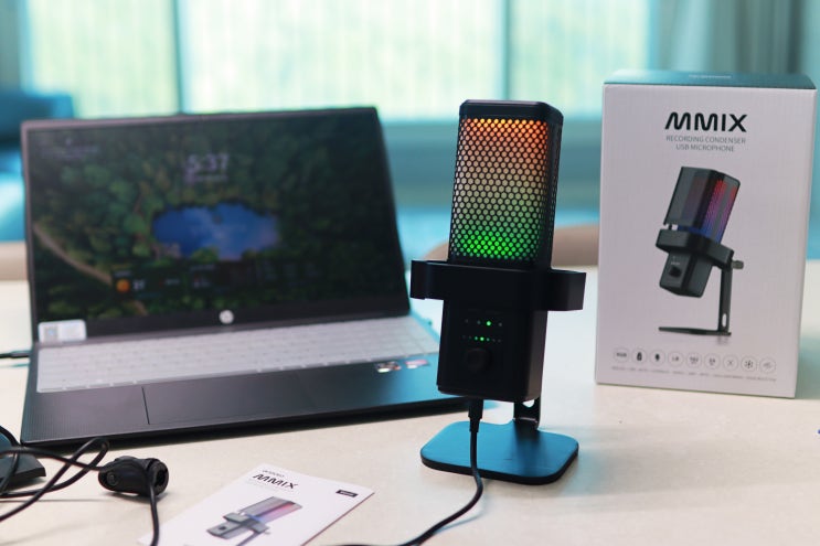 개인방송을 위한 USB마이크, 아리스노보 MMIX 콘덴서마이크 : 네이버 블로그