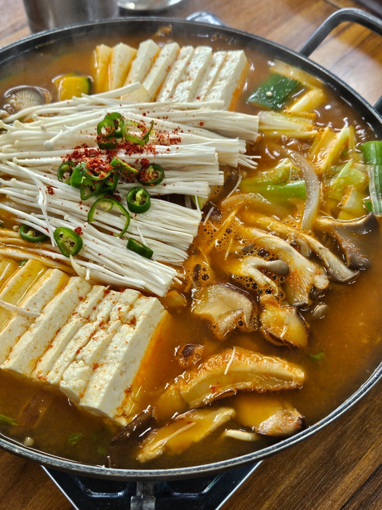 강화도 두부전골 현지맛집 이조시대 손두부 네이버 블로그