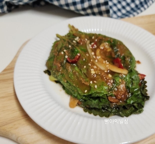 된장깻잎찜 만드는법 요리 깻잎 양념장 초간단 전자레인지 깻잎찜 레시피 네이버 블로그