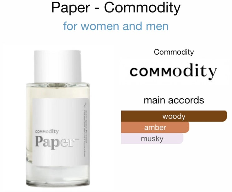 코모디티(Commodity)-페이퍼 - (Paper -) : 네이버 블로그