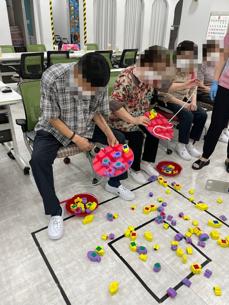 8월 9일금 체육활동 신체기능향상프로그램 대전 유성 어울림노인주간보호센터 대전 대전주간보호센터 대전노인주간