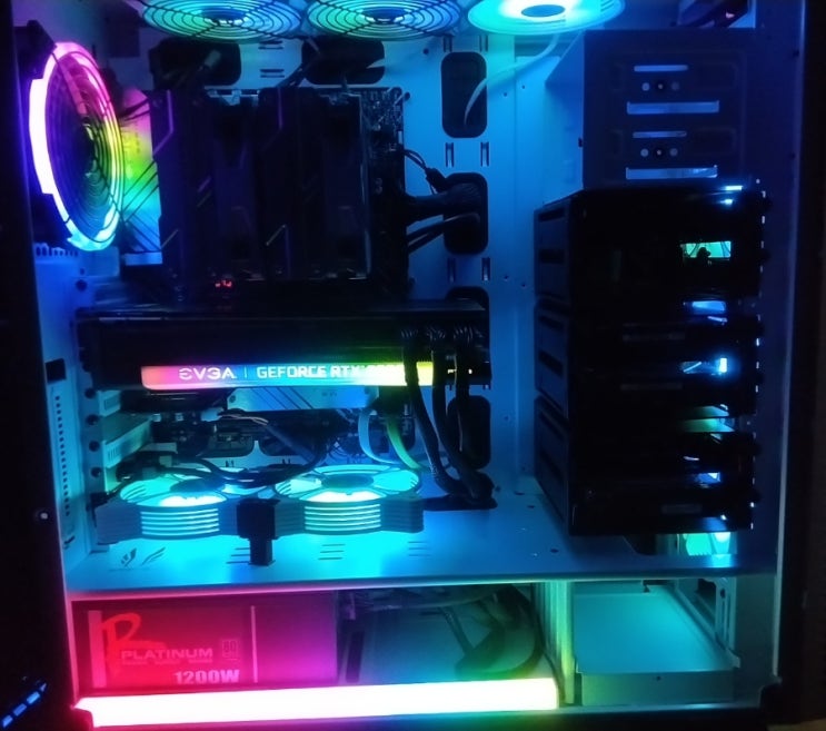 메인컴 케이스 교체 - 3RSYS T900 화이트 & Cinebench 2024 테스트 : 네이버 블로그