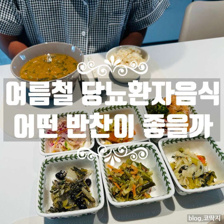 여름철 당뇨 환자 음식은 어떤 반찬이 좋을까요 네이버 블로그