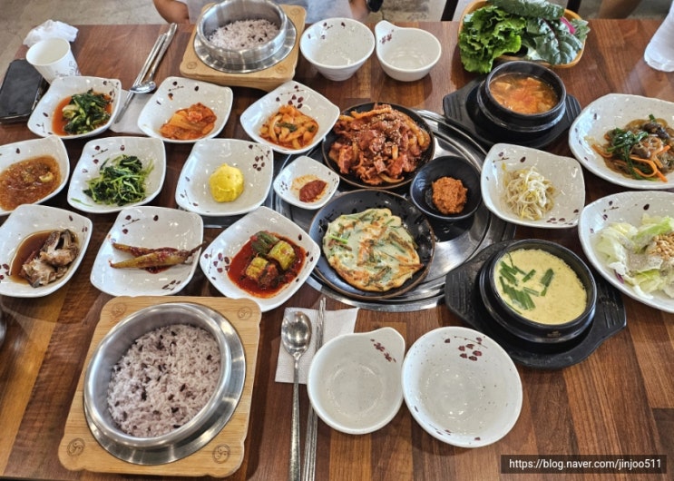 인천 을왕리 한식 맛집 인스파이어 근처 고목정쌈밥 왕산점 네이버 블로그
