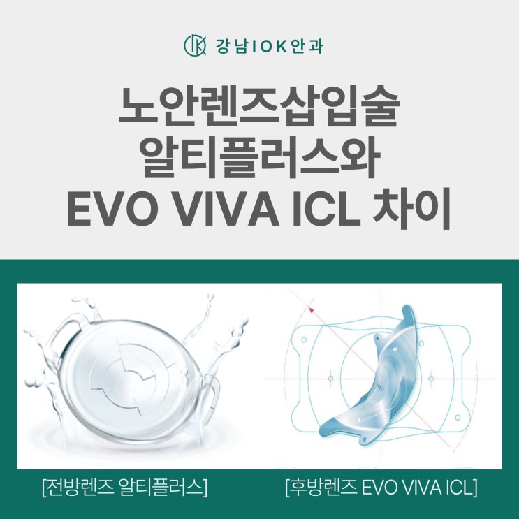 노안렌즈삽입술 알티플러스와 EVO VIVA ICL 차이 : 네이버 블로그