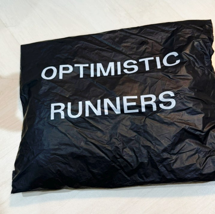 [옵티미스틱 러너스 Optimistic Runners] 나일론 캡&메쉬 싱글렛(Nylon Cap & Mesh singlet ...