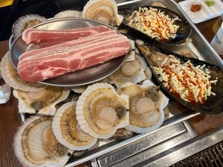 속초 조개구이 맛집 동명항 속초 조개마을 싱싱해서 좋더라 네이버 블로그