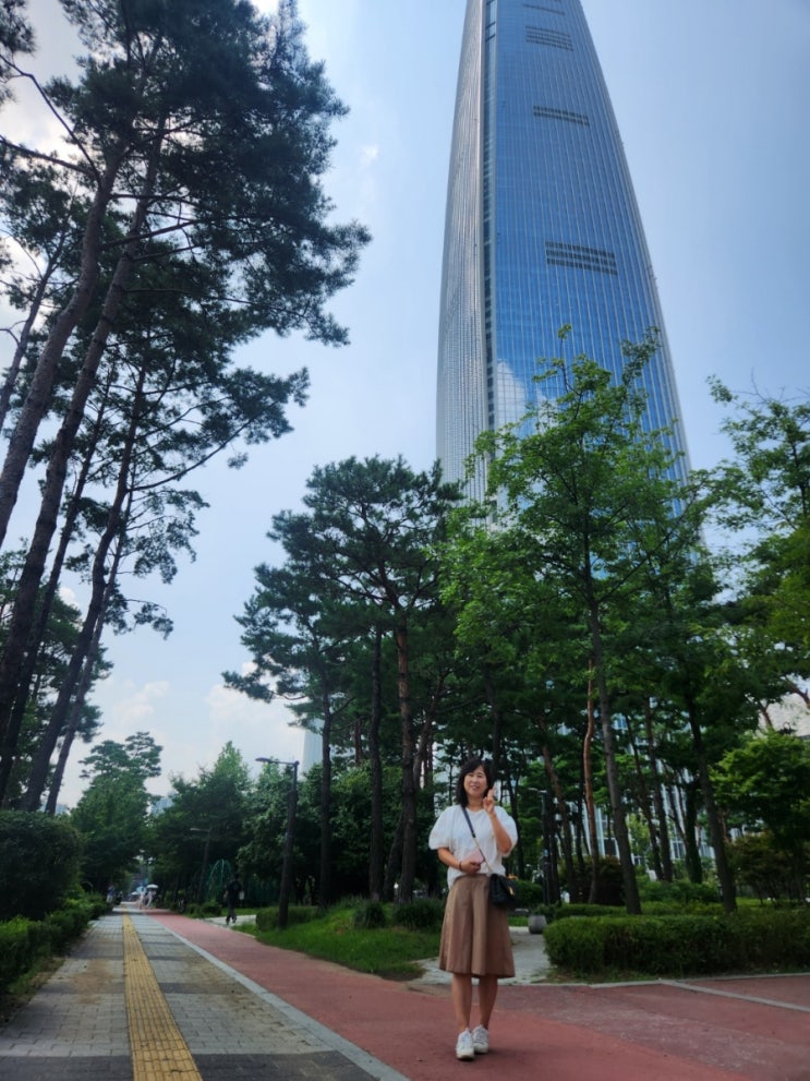 롯데 월드 타워 서울스카이 전망대 입장권 예약 할인 카페엔젤리너스 123층 서울 가볼만한곳 네이버 블로그