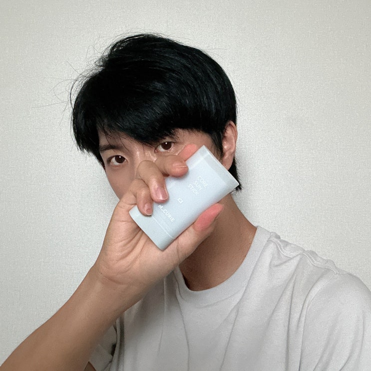 자외선 차단제 백탁없는 순한 남성 썬크림 추천 엠퀴리 코어 남자 선스틱 네이버 블로그