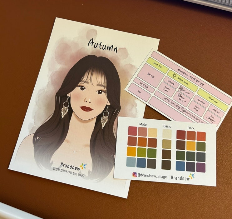 대구 퍼스널컬러 얼굴형 진단 브랜뉴이미지컨설팅 가을뮤트 네이버 블로그