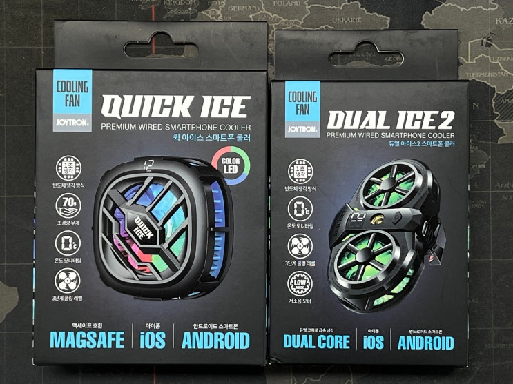 조이트론 휴대폰 쿨러 Quick Ice, Dual Ice : 네이버 블로그