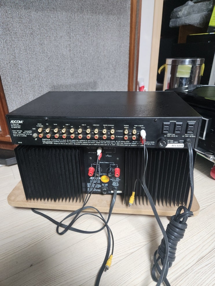 미국 USA 애드컴 gfa-555-2 gtp-565 - 2 파워 프리앰프 : 네이버 블로그