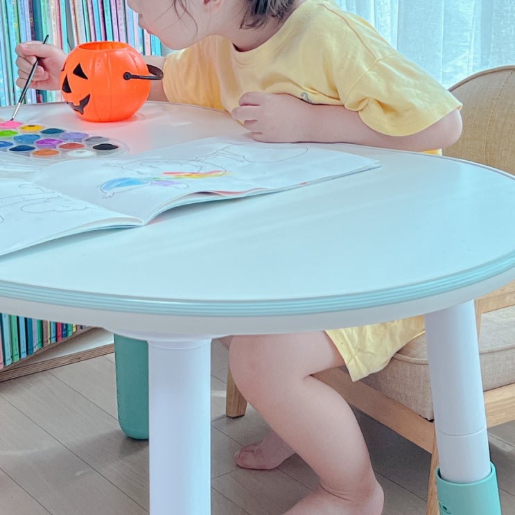 높이조절 유아 아기 좌식 책상 추천 플레스타 땅콩책상 네이버 블로그