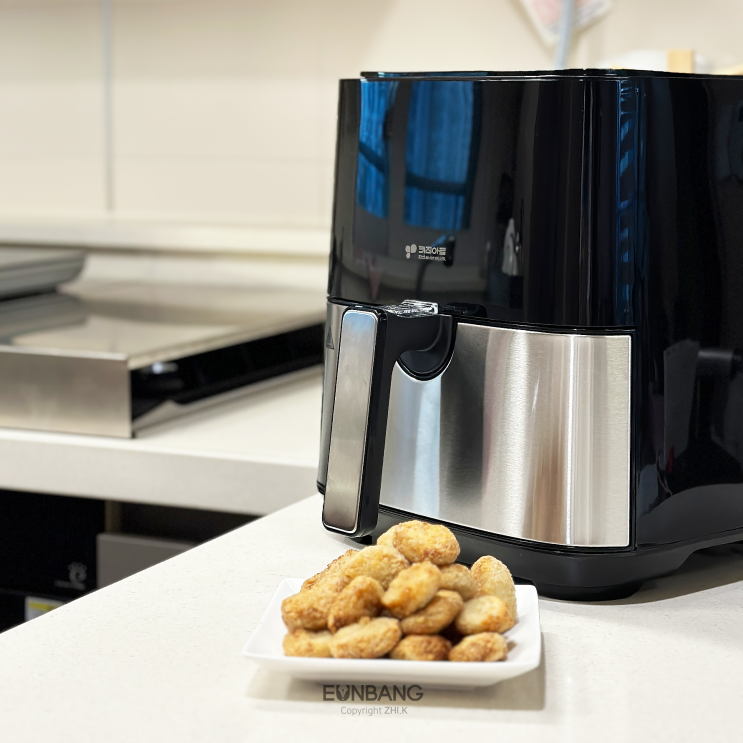 대용량 에어프라이어 추천, 키친아트 KAH-AFR770 간편식 요리 후기 : 네이버 블로그