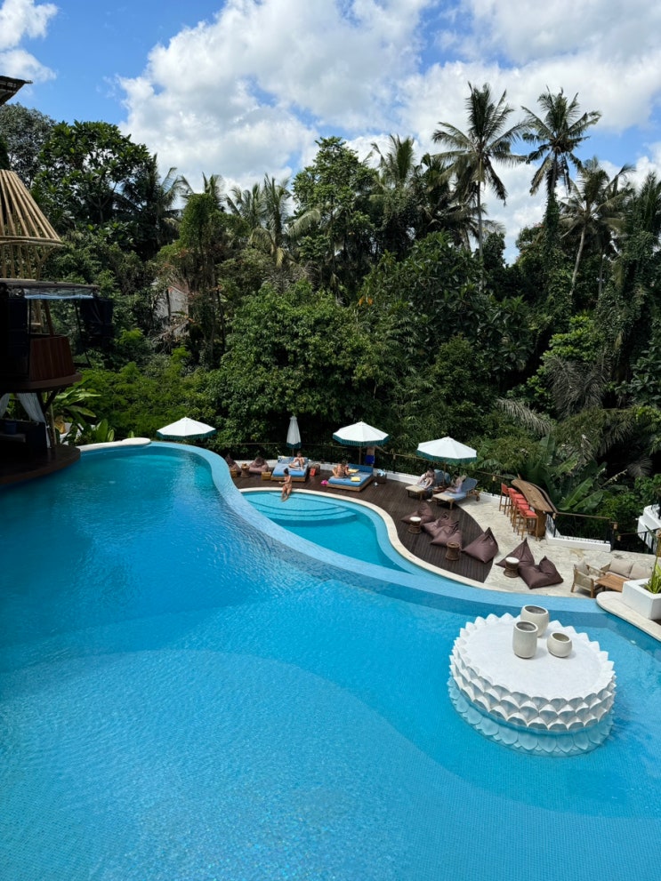 발리 우붓 수영장 카페 TUJU Tropic Club & Lounge Ubud 가격 샤워 : 네이버 블로그