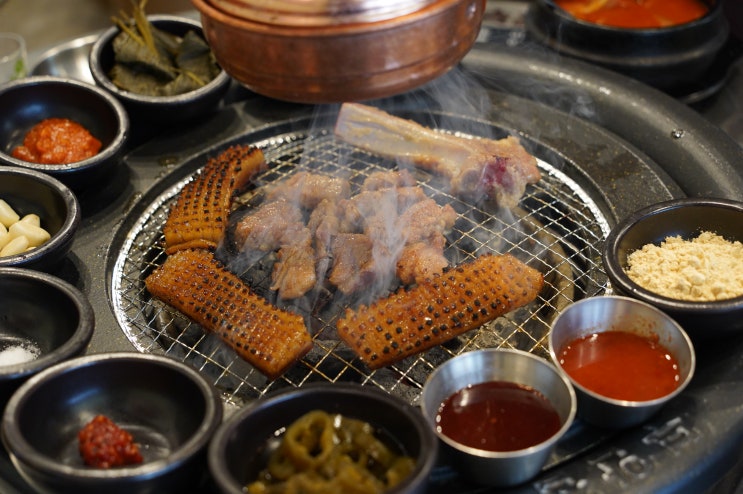 신대방삼거리역 맛집 원조부안집 신대방삼거리역점 돼지고기굽굽 네이버 블로그