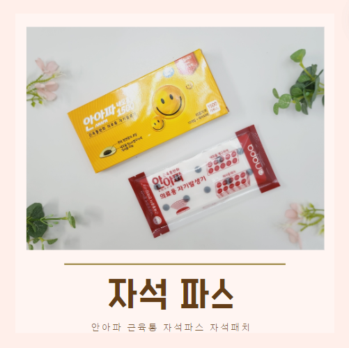 근육통 자석파스 자석패치 안아파 붙이는파스로 손목 발목 통증까지 네이버 블로그