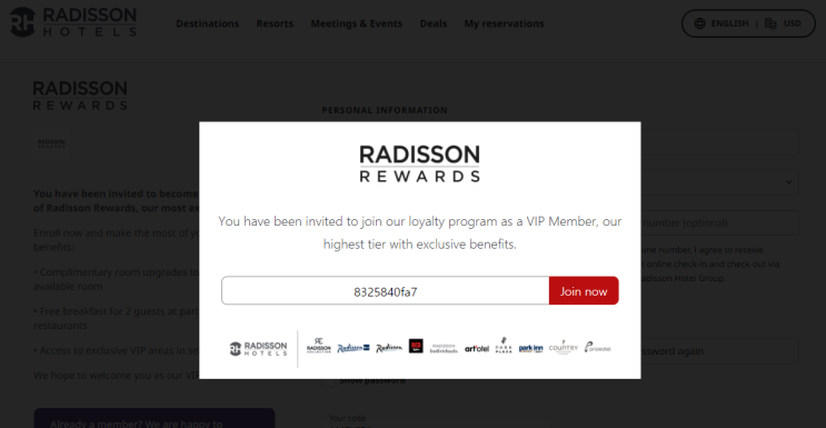 래디슨 (Radisson Rewards) - VIP 등급 얻기 : 네이버 블로그