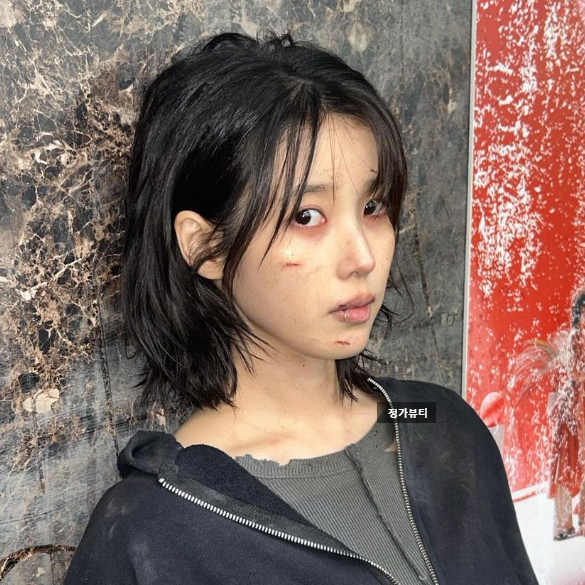 다시봐도 세련된 헤어스타일 아이유 중단발 허쉬컷 레이어드컷(ft 레전드라 불리는이유...) : 네이버 블로그