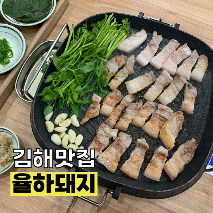 율하맛집 미나리삼겹살 맛집 율하돼지 생삼겹살 전문점 : 네이버 블로그