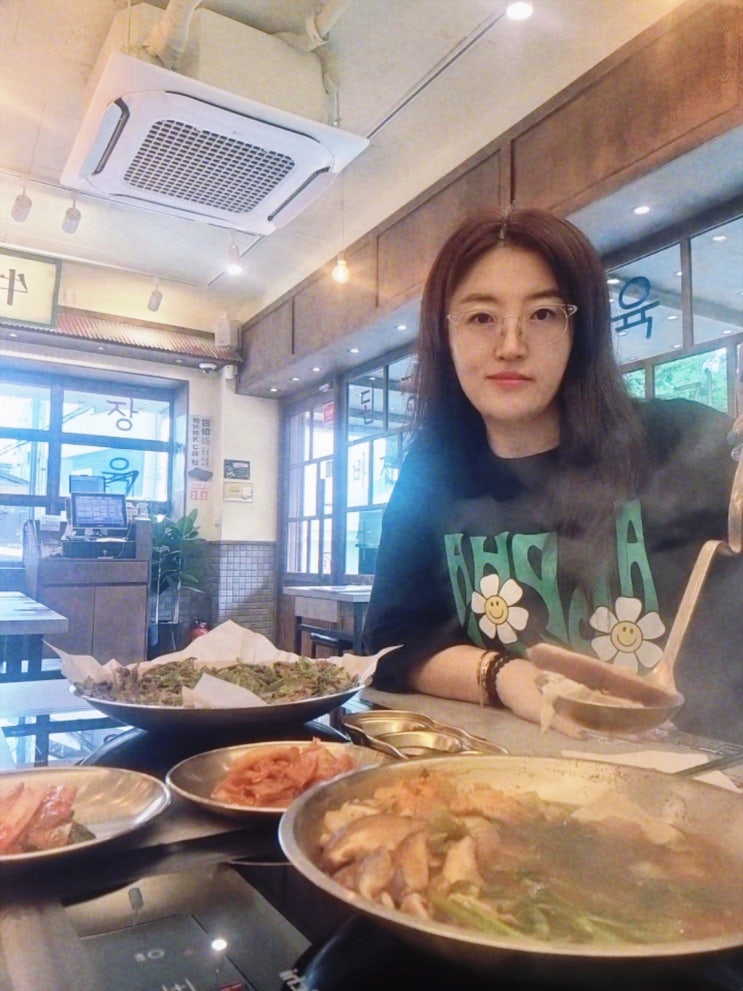 압구정맛집 옥된장 된장찌개 우렁미나리전 굿 네이버 블로그