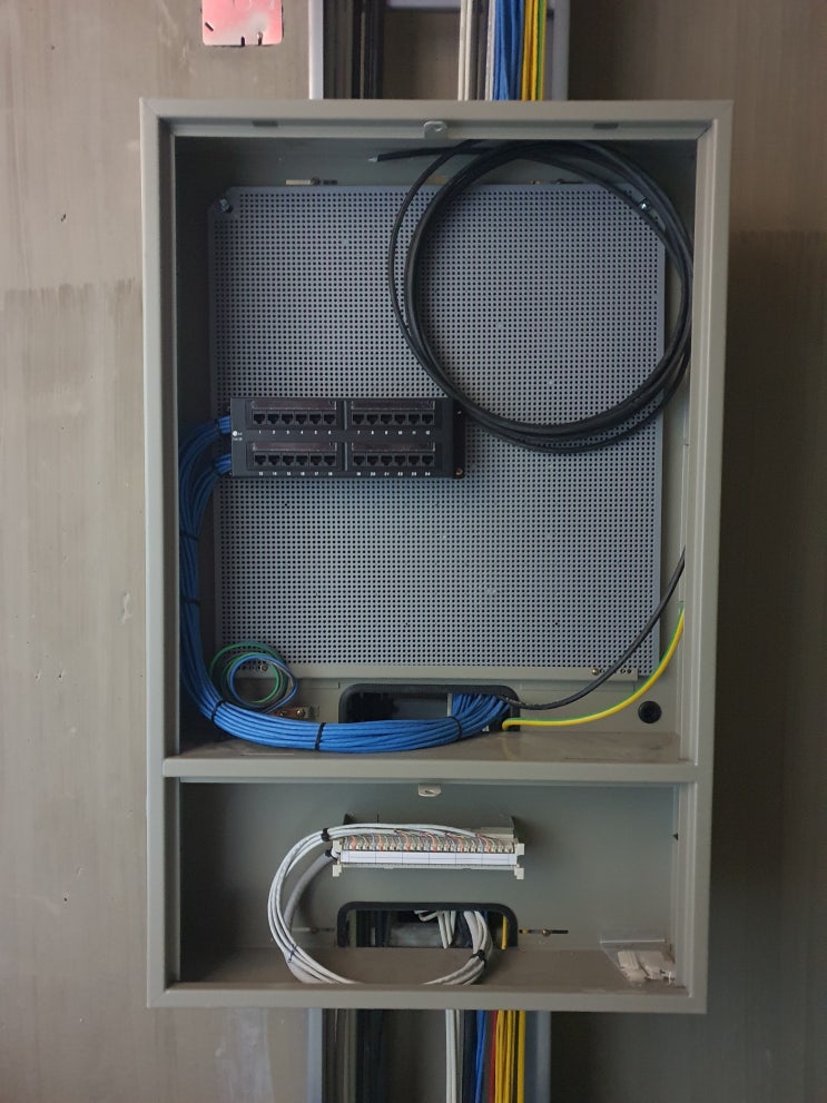 내선 통신 기본 작업9 아파트 층간 통신함에서 구내통신실까지 국선 작업하기(TPS실 IDF/BDF에서 MDF까지~) : 네이버 블로그