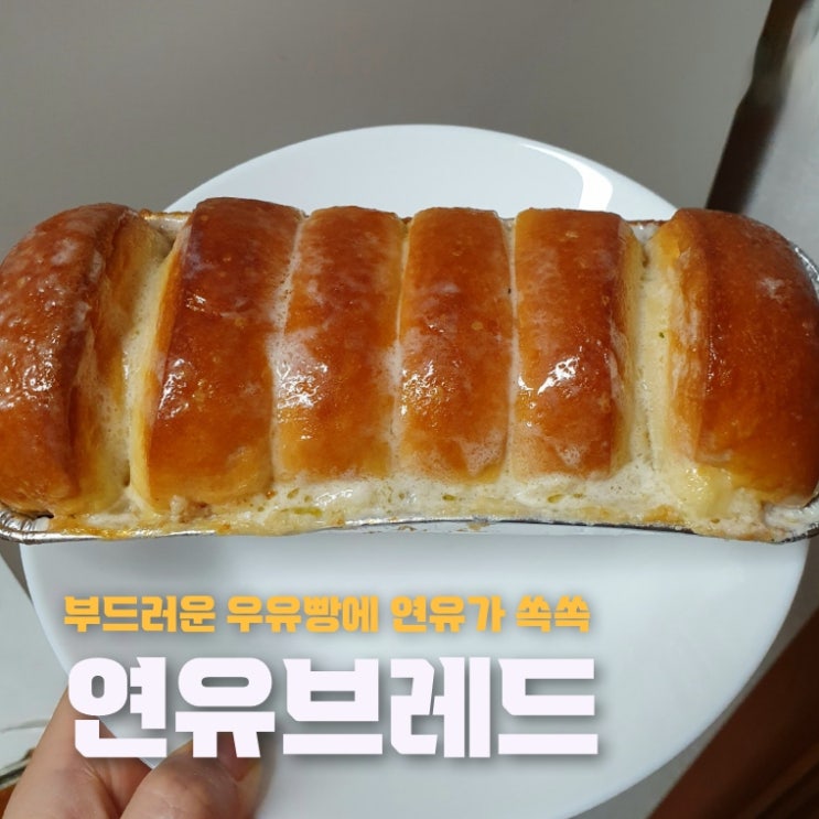파리바게트 파바 빵 추천 우유 듬뿍 연유브레드 가격 칼로리 후기 네이버 블로그