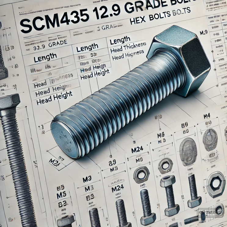 엠알코리아 12.9 육각볼트 HEX BOLT SCM435 : 네이버 블로그