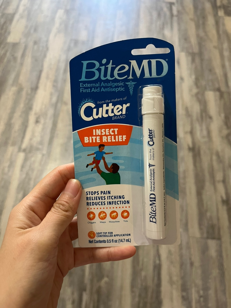 미국 모기 벌레 진드기 물렸을 때 가려움 완화제 벌 쏘였을 때 커터 바이트 MD Cutter Bite MD 영유아부터 어른까지 ...