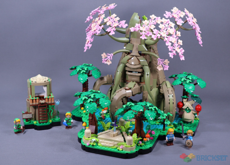 [LEGO] Brickset Review : 레고 77092 Great Deku Tree 2-in-1 (한국어 번역) : 네이버 블로그