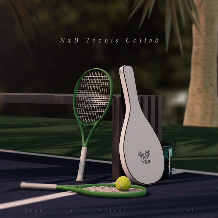 [심즈4 포즈] NxB Tennis Collab Posepack : 네이버 블로그