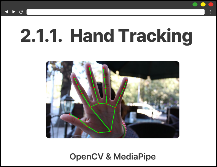 [2.1.1] Python으로 Hand Tracking 해보기 (mediapipe) : 네이버 블로그