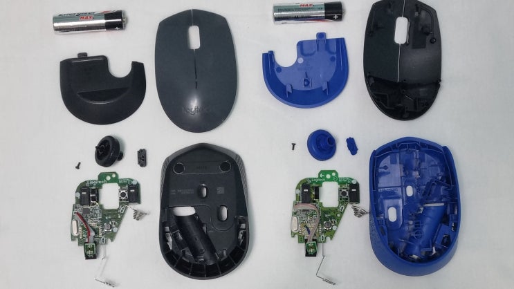 로지텍 M170 마우스 휠 분해 청소 : 네이버 블로그