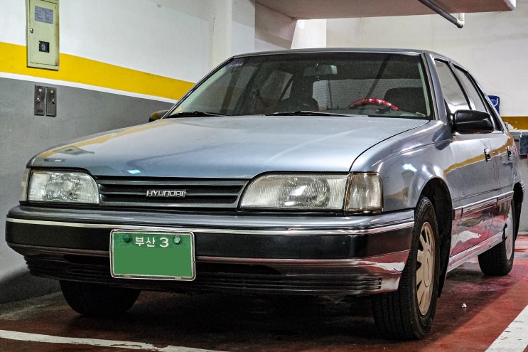 21세기 하이테크 세단 - 1988 현대 Y2 쏘나타 : 네이버 블로그