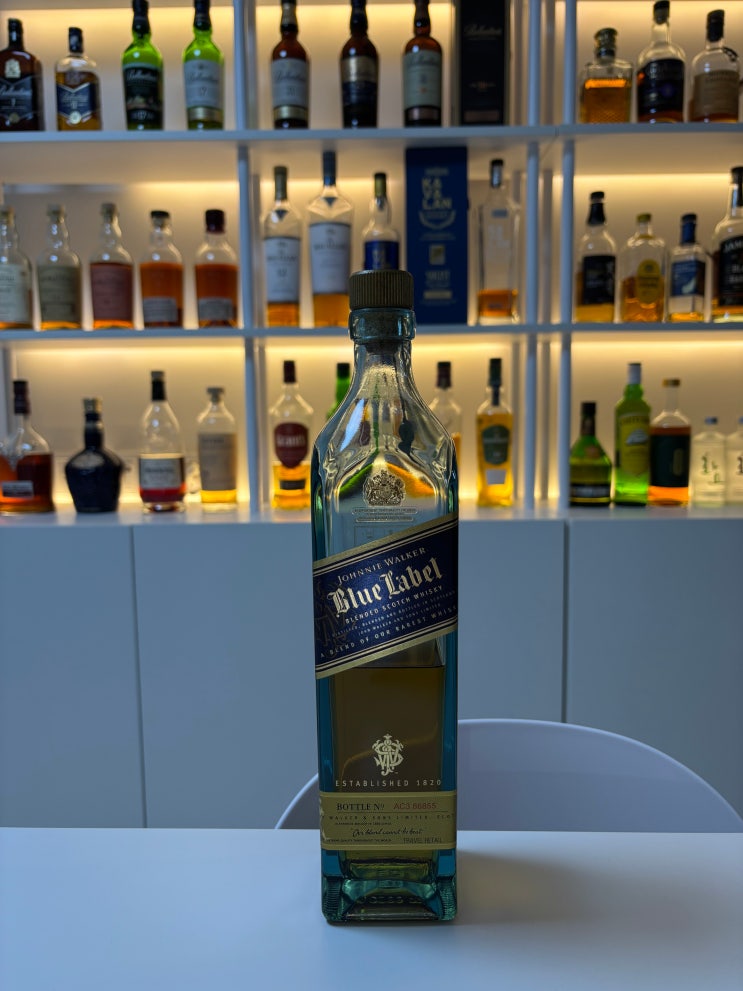 [위스키] 조니워커 블루 라벨 (Johnnie Walker Blue Label) NAS - 블렌디드 스카치 위스키 : 네이버 블로그