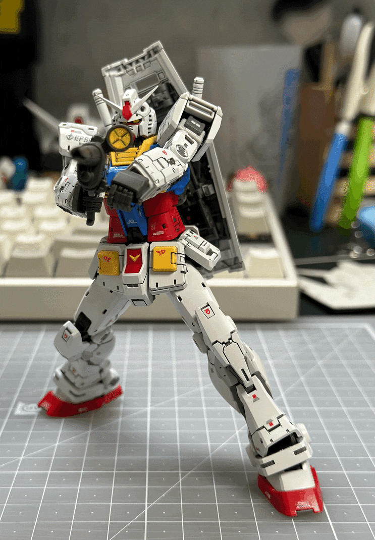 RG 퍼스트건담 2.0 / RG RX-78-2 Ver.2.0 조립 후기! : 네이버 블로그