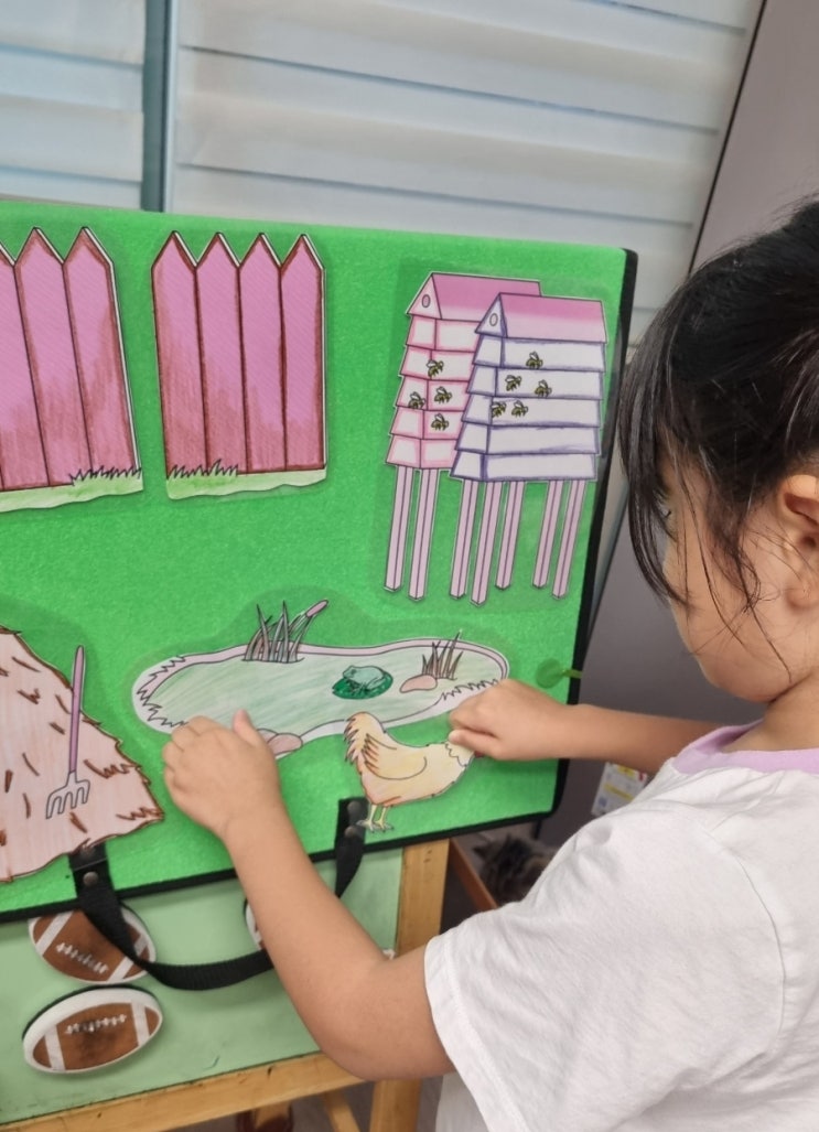 유치부 그림책 원서수업_Rosie's Walk (ft. Big Fat Hen) [도안 상대동 소그룹 영어수업 웬디영어 ...