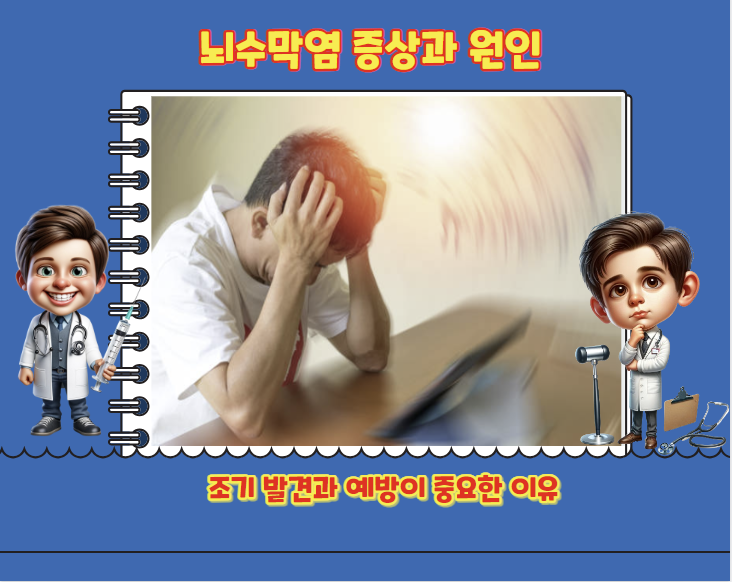 뇌수막염 증상과 원인 조기 발견과 예방이 중요한 이유 네이버 블로그