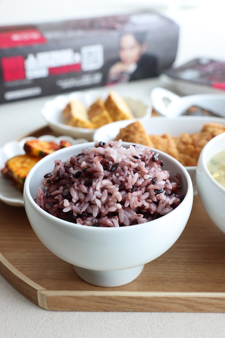 흑미밥 추천 밥 소믈리에가 인정한 더미식밥 네이버 블로그