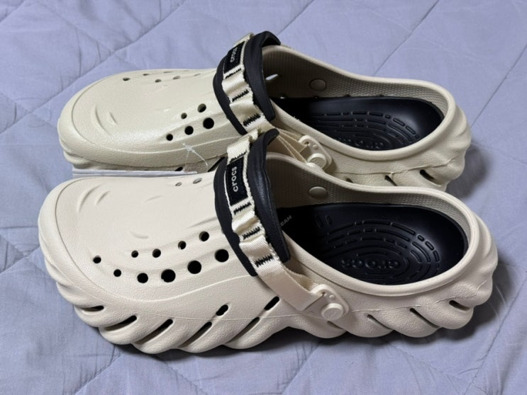 크록스 crocs - 에코 클로그 echo clog / 207937-2YJ / 본 블랙 / 280 / 친환경신발 / 슬립온클로그 ...