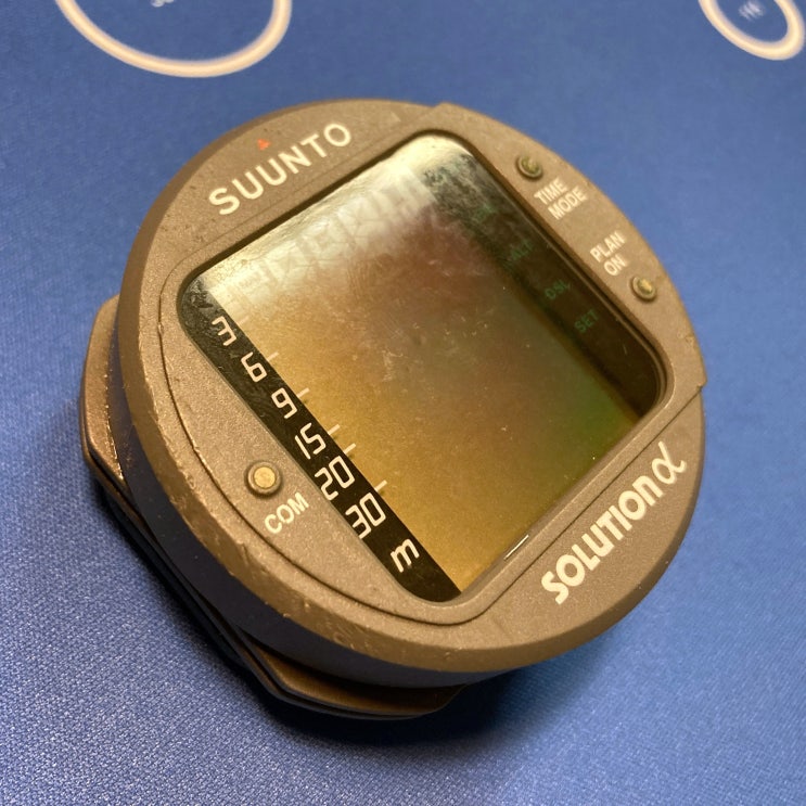 1996 SUUNTO SOLUTION Alpha 다이브 컴퓨터 : 네이버 블로그