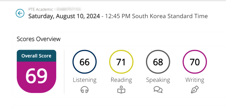 PTE 시험 8/10 압구정 1트 overall 65 달성 후기 공부 방법, 각 과목별 꿀팁 : 네이버 블로그