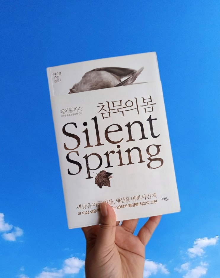 레이첼 카슨 침묵의 봄 인간은 자연을 지배하는 존재가 아니라 자연의 한 부분에 지나지 않는다 환경관련책 추천도서 네이버 블로그
