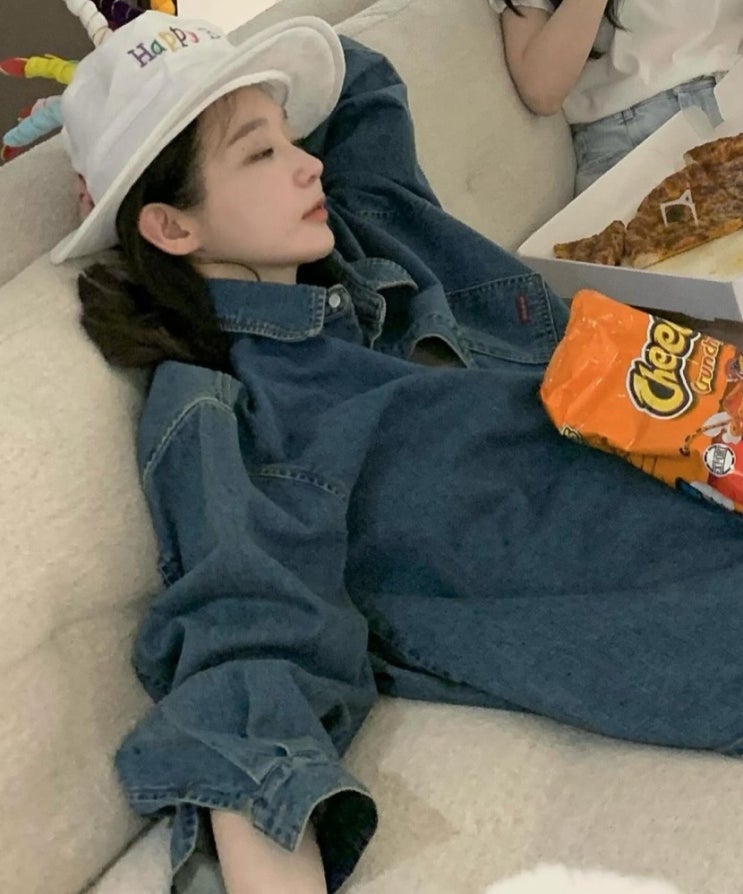 [Aviemuah] 아비에무아 데님 라벨 셔츠 강민경 데님셔츠 : 네이버 블로그