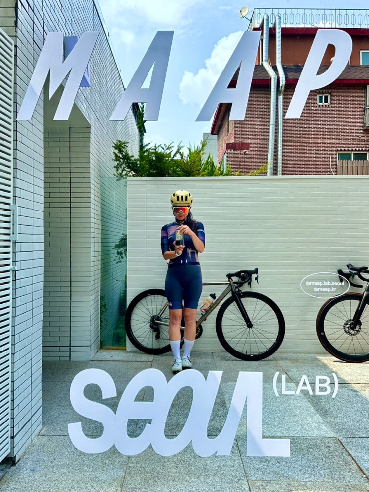 서울 가로수길 마프 랩 방문 사이클링 의류 MAAP LaB Seoul : 네이버 블로그