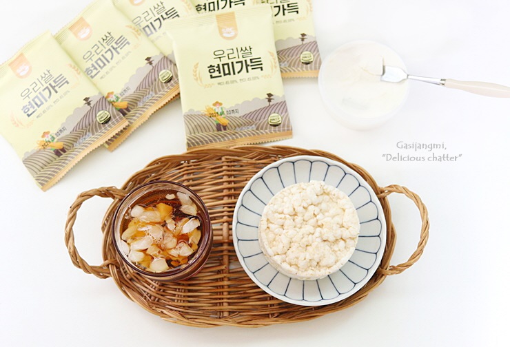 현미 뻥튀기 우리쌀 현미가득 부모님 건강한 간식 유기농 과자 : 네이버 블로그