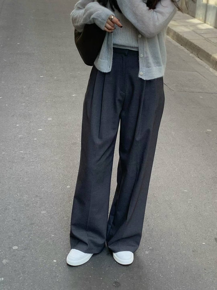 [ LELAPIN 추천 ] 울 슬랙스 ( 2COL ) : 네이버 블로그