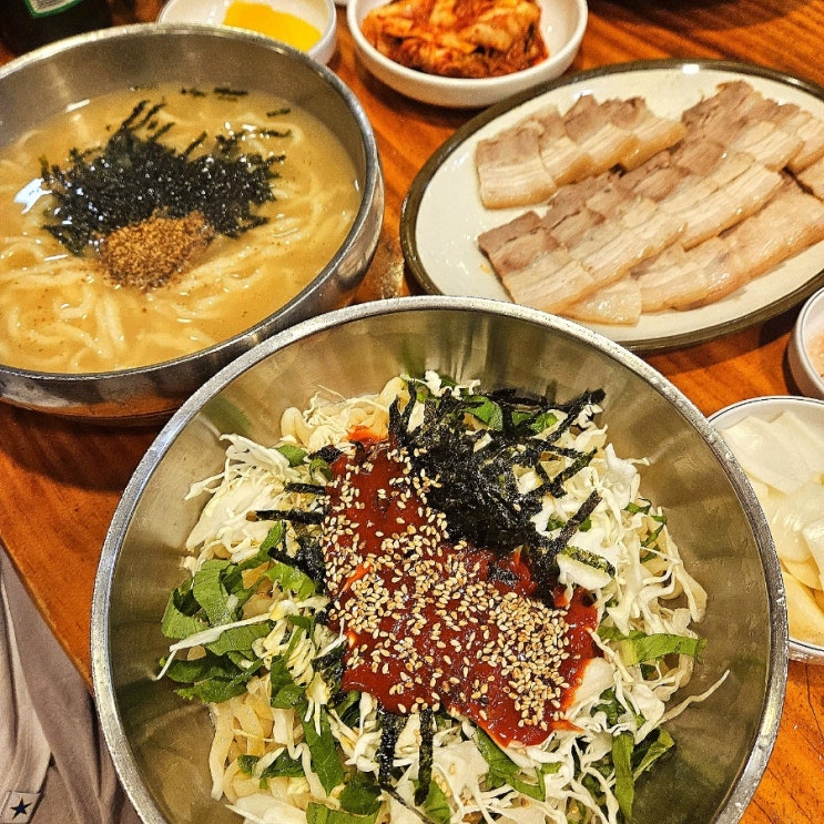 대전역 맛집 김화칼국수 칼국수 비빔국수 수육 내돈내산 솔직후기주차웨이팅메뉴 네이버 블로그